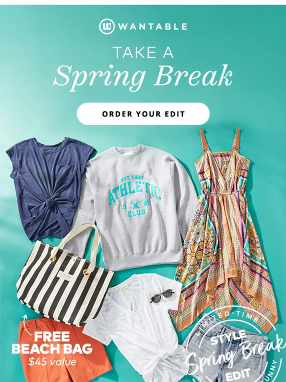 Wantable: Spring Break Style Edit 🌺👙 | Milled