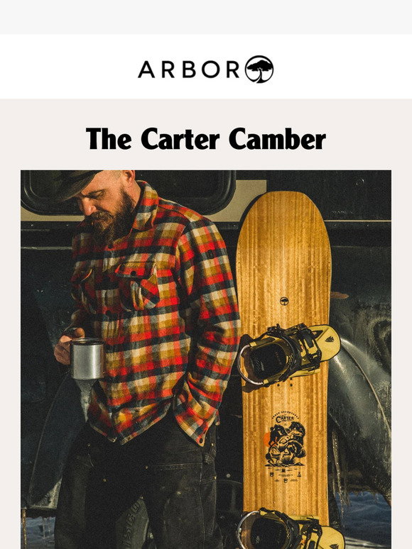 Arbor Snowboards: Plow Through Pow on the Carter Camber | Milled