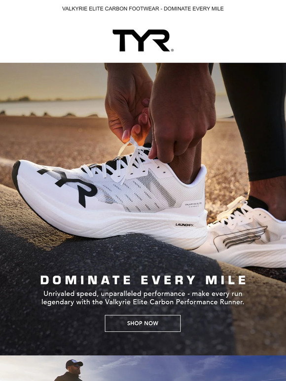 TYR Sport: Lead the Pack with Valkyrie Elite 👟 | Milled