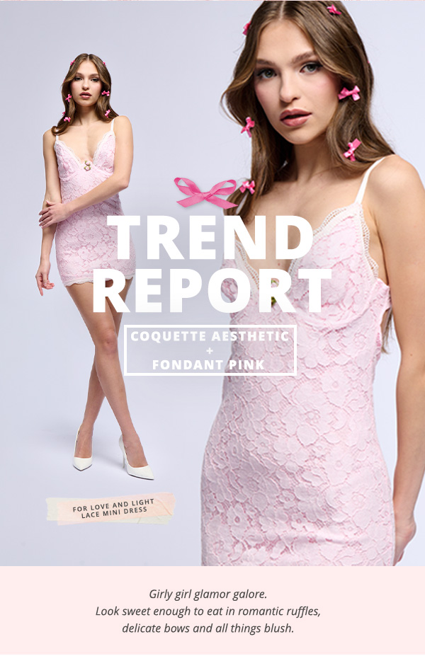 AKIRA: 📑 Trend Report: Coquette Aesthetic & Fondant Pink | Milled