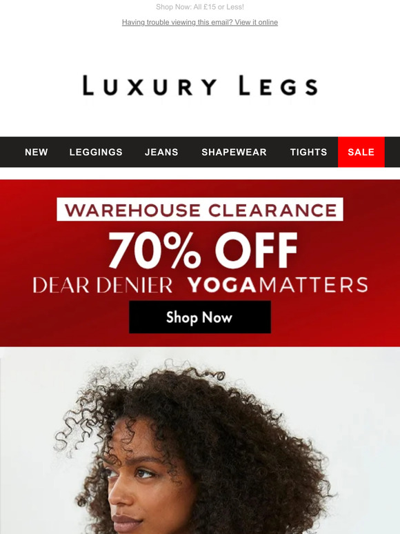 Luxury Legs: 70% OFF Dear Denier & Yoga Matters Activewear | Milled