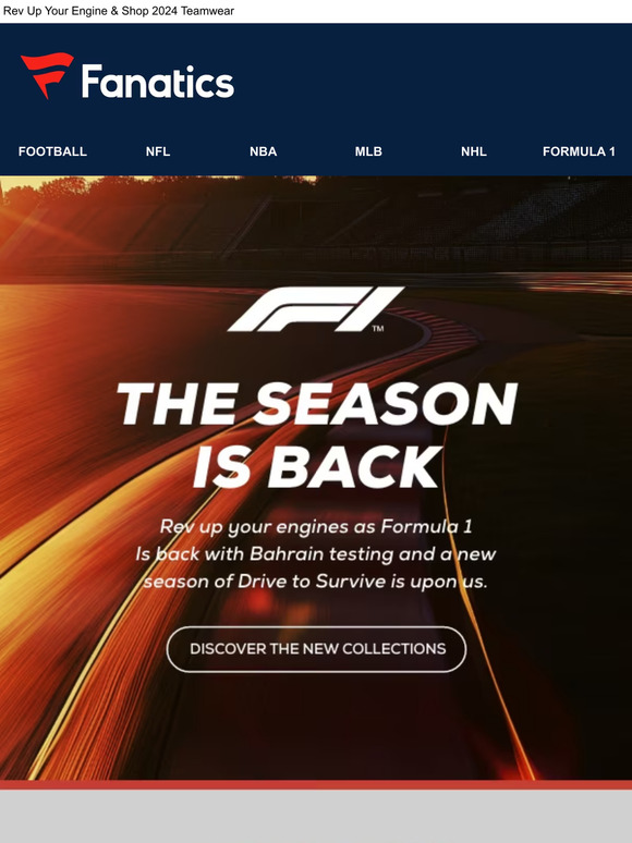 Fanatics: The Countdown To The 2024 Formula 1 Season... | Milled