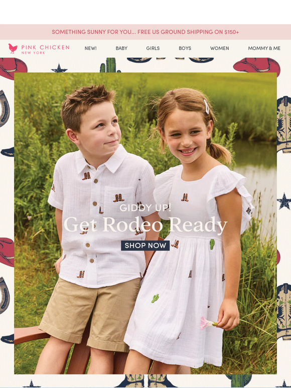 Pink Chicken: 🤠Get RODEO READY with new Spring styles! | Milled