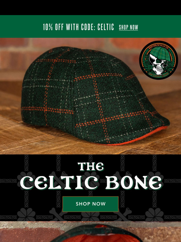 Boston Scally: The ‘Celtic Bone’ is NOW AVAILABLE ☘️💀 | Milled