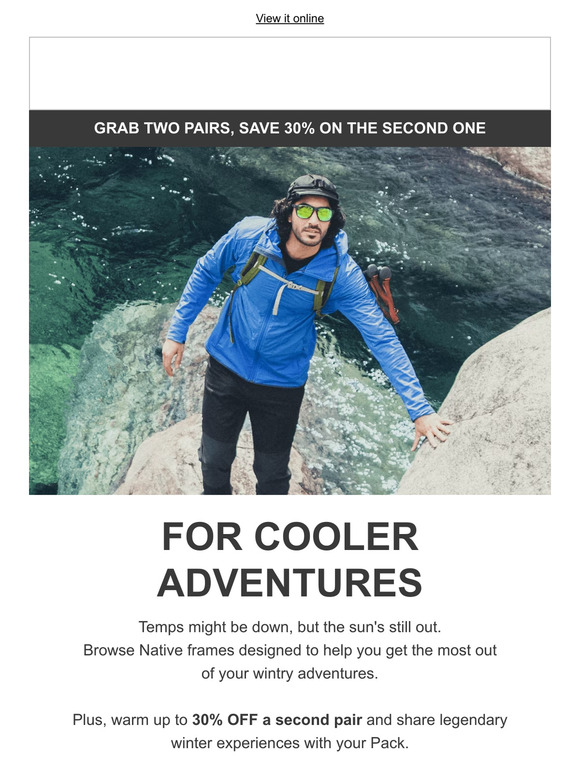 Native Eyewear: The Best Frames for Breaking Trail | Milled