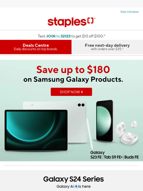 Staples: Big Savings on all the best technology 💸 | Milled