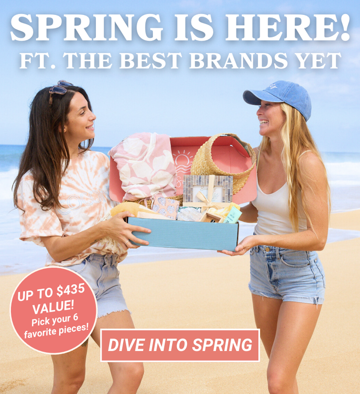 Beachly: Introducing the spring box! 🌸 | Milled