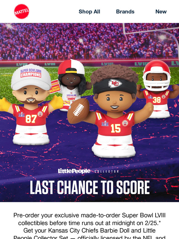 Mattel Shop: Toys That Celebrate the Kansas City Chiefs | Milled