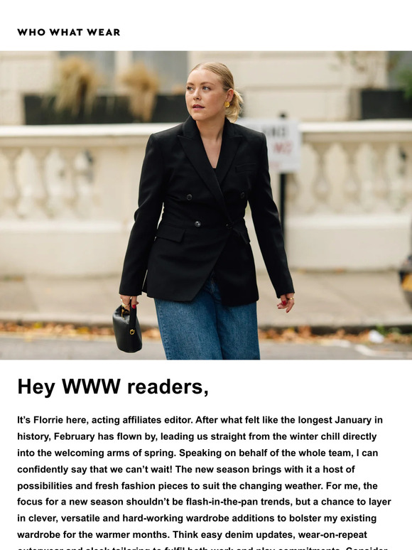 Who What Wear: 8 fresh spring styles that I’d like to add to my forever ...