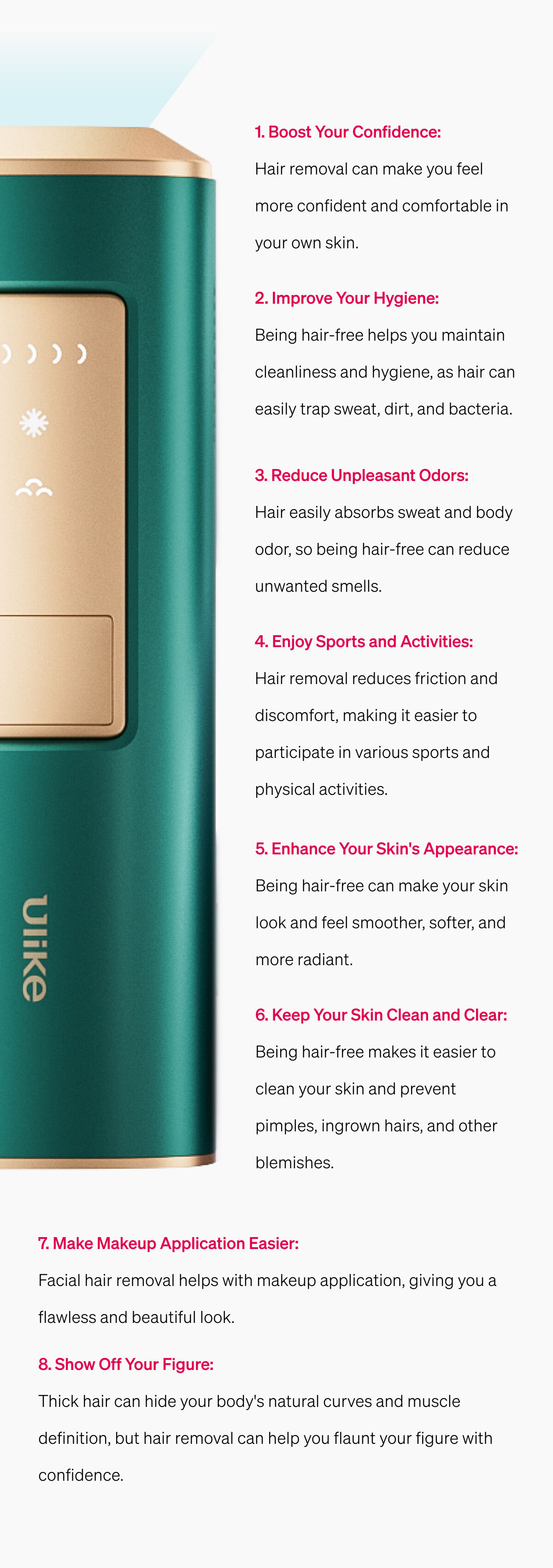 Ulike: Discover the Benefits of Body Hair Removal: 8 Reasons to Try it ...