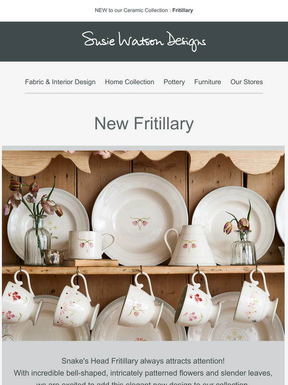 Susie Watson Designs: Discover our latest designs...💕 | Milled