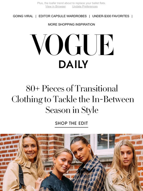 Vogue: This Is the Chicest Way to Master Transitional Dressing | Milled