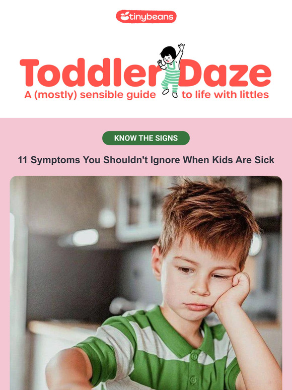 Tinybeans: 11 Symptoms You Shouldn’t Ignore When Kids Are Sick | Milled