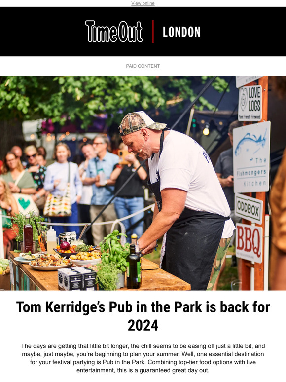 Time Out: Pub in the Park is back for 2024! 🍻 | Milled