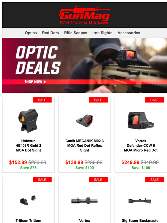 GunMag Warehouse: Optics That'll Have You Hitting Bullseyes | Holosun ...