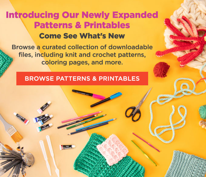 Creativebug: Introducing Our Newly Expanded Patterns & Printables | Milled