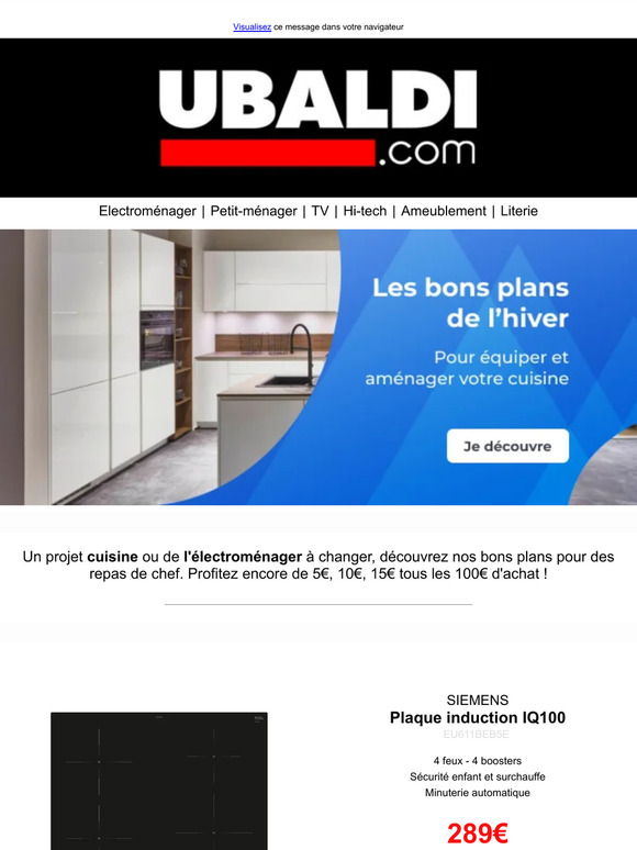 Ubaldi: Nos bons plans pour votre cuisine 👨‍🍳 | Milled