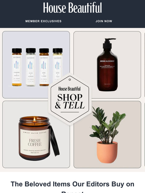 House Beautiful: We Can’t Live Without These Home Essentials | Milled