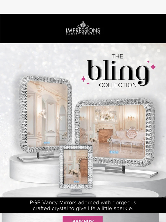Impressions Vanity: Introducing The Bling Collection 💎 | Milled