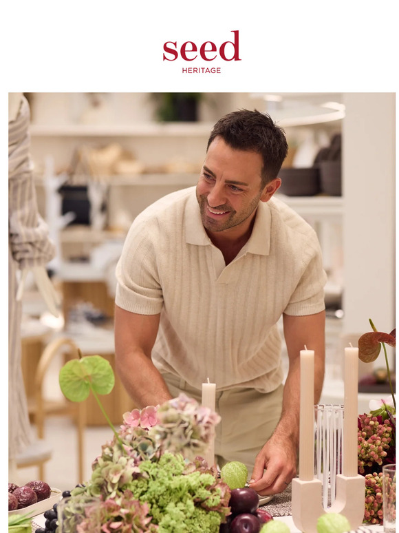 Seed Heritage: Styling with Seed | AW24 Home | Milled