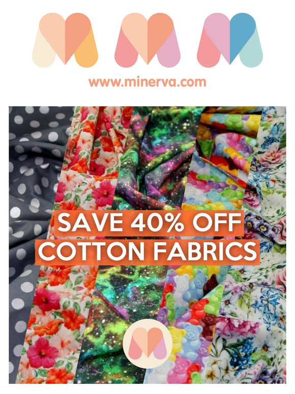 Minerva: Inspiring makes for 100% cotton | Milled