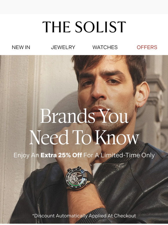 The Solist: ⌚ 4 Must-Know Watch Brands with Exclusive Offers | Milled
