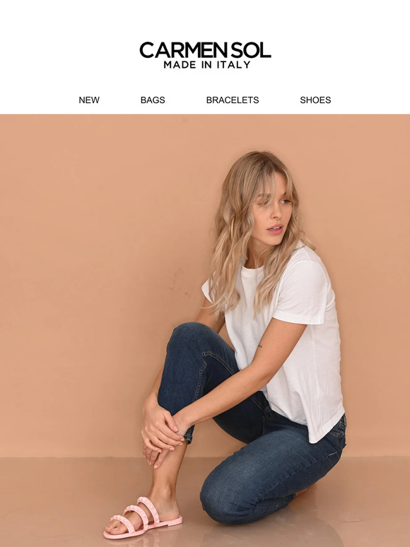 Carmen Sol: Discover Our Maria Jelly Sandals | Milled