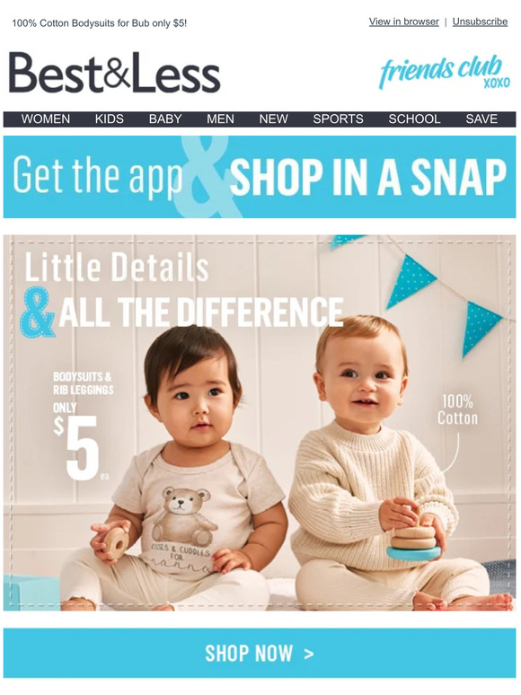 Best & Less: The Little Details Make All the Difference 😊 | Milled