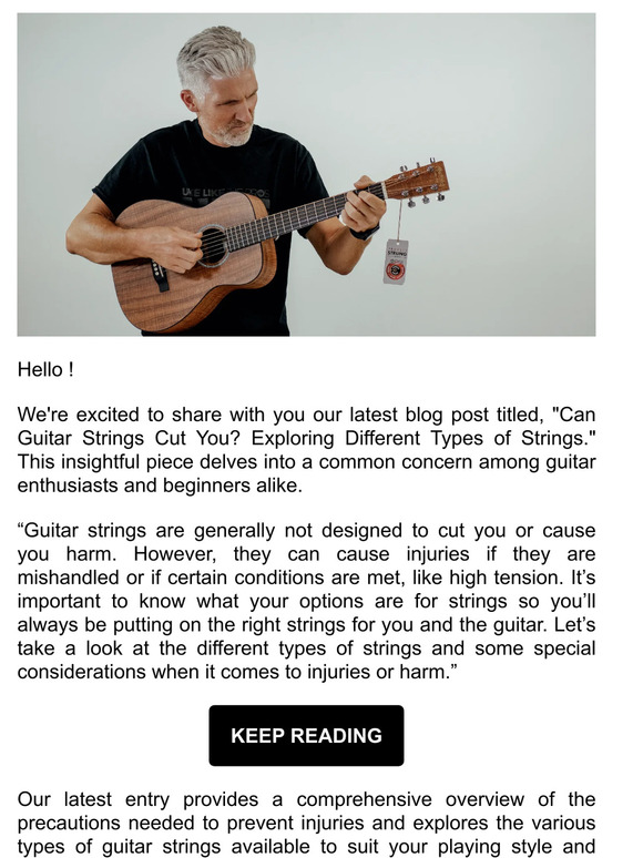 Uke Like The Pros: Can Guitar Strings Cut You? Different Types of ...