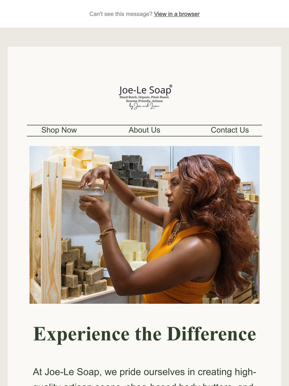 Joe-Le Soap: Experience the Difference - Joe-Le Soap | Milled