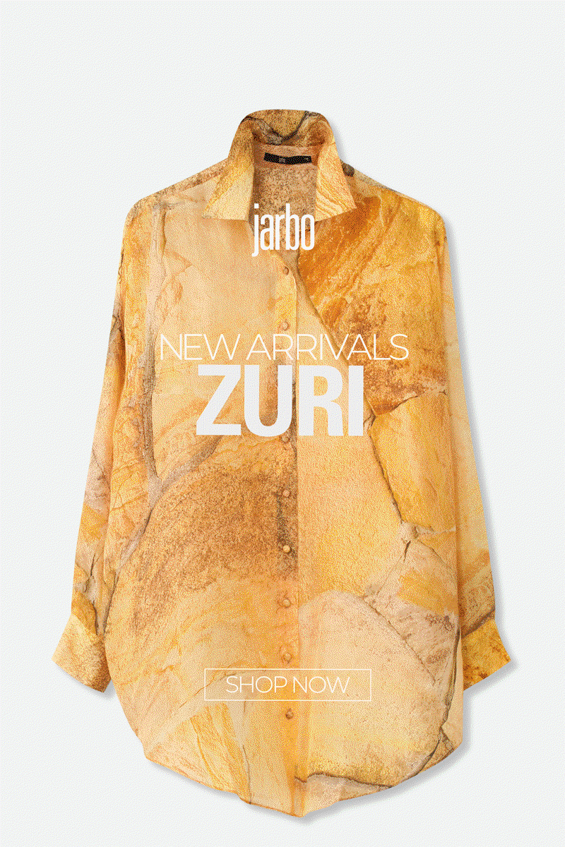 Jarbo: Gorgeous color in store, Zuri Shirt in Silk Voile | Milled