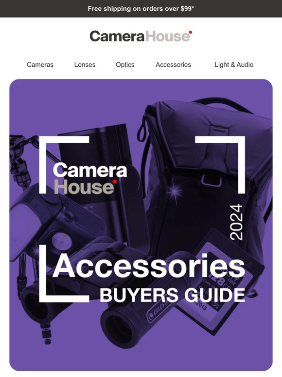 Camera House: 🕵️‍♀️ Discover our 2024 Accessories Buyers Guide! | Milled