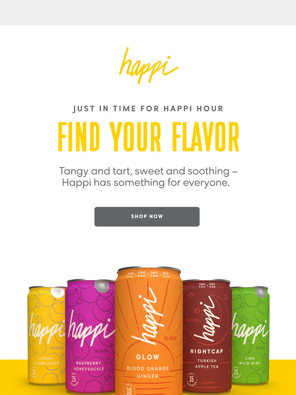 Happi Hour Drink: Meet our big Happi family! 😆 | Milled