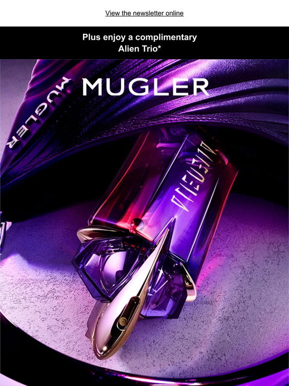 Mugler: —, have you tried NEW Alien Hypersense yet? | Milled