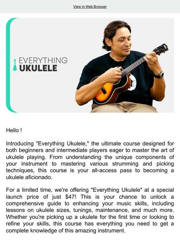 Uke Like The Pros: Learn EVERYTHING about the Ukulele! | Milled