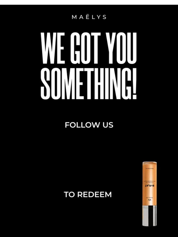Maelys Cosmetics: We got you something! | Milled