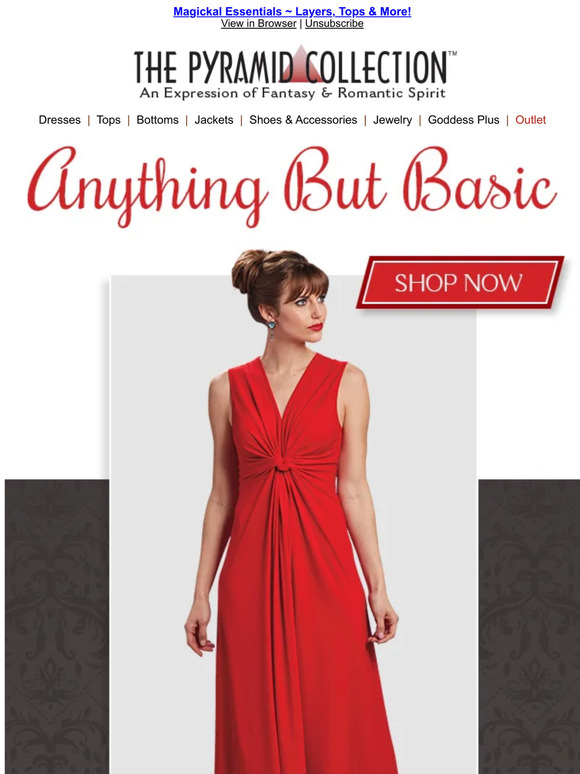 Pyramid Collection: Our Essentials Help You Dress with Style & Flair ...