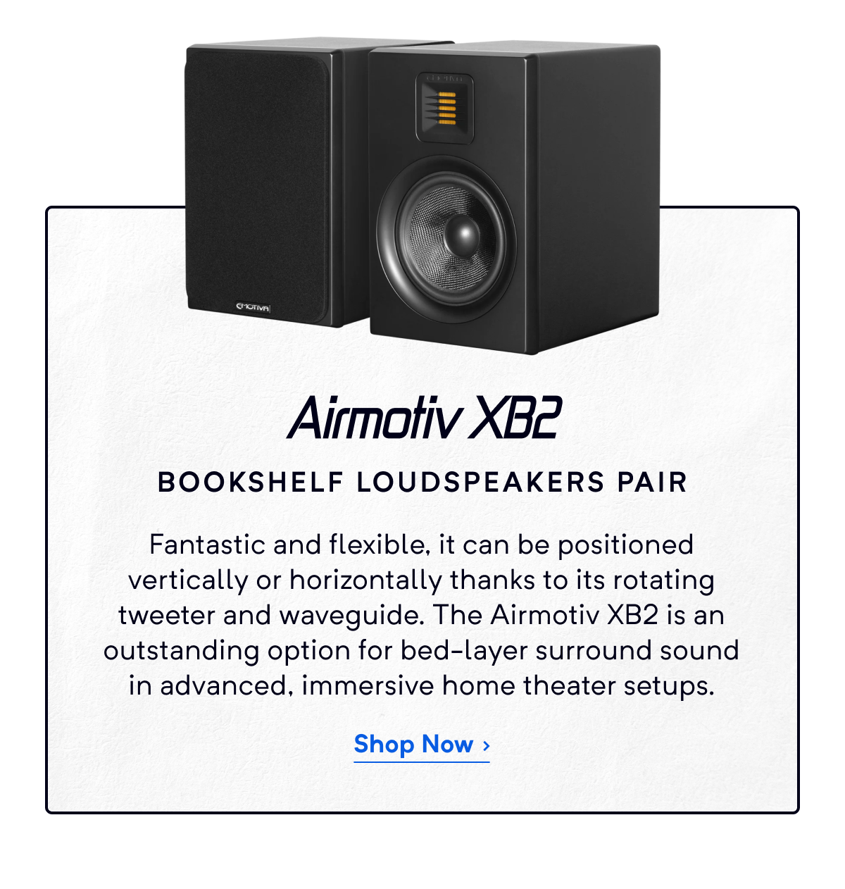 Emotiva: Introducing Airmotiv X Loudspeakers | Milled
