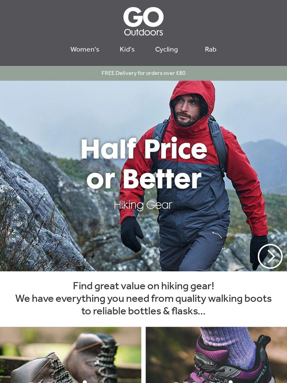 Go Outdoors: Hiking Gear & Accessories For Less | Milled