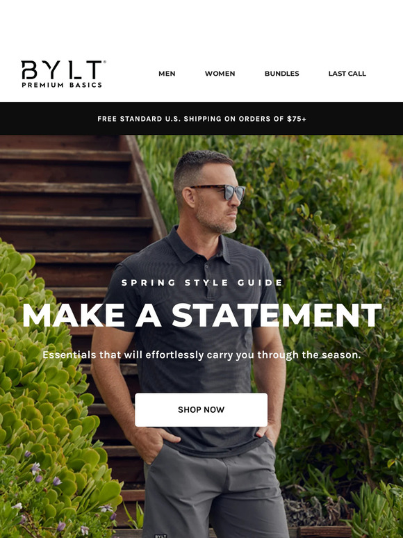 BYLT Basics: The Top Pieces of Clothing Every Man Needs this Spring ...