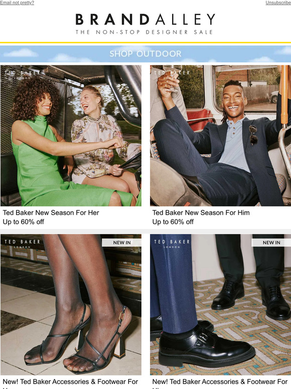 BrandAlley: Ted Baker: for him, her & the home, Mulberry, HUSH, vintage ...