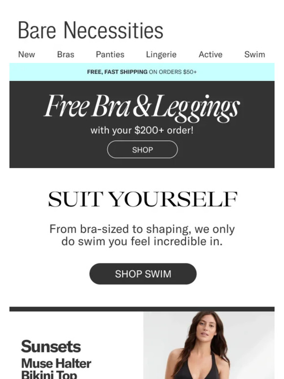 Bare Necessities: Swimming In Confidence: Suits That Seriously Suit You ...