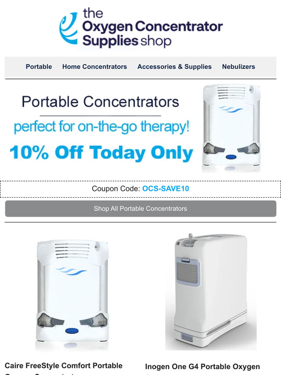 Oxygen Concentrator Supplies: Why Choose a Portable Oxygen Concentrator ...