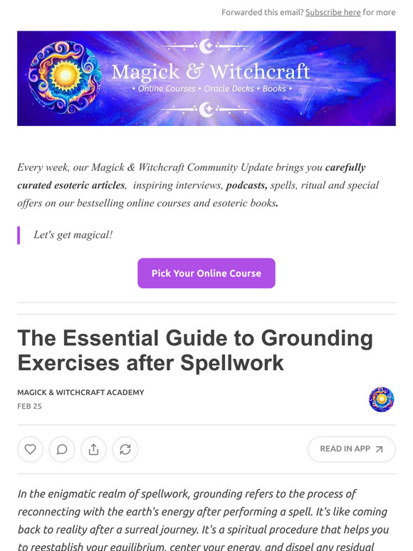Magick & Witchcraft: The Essential Guide to Grounding Exercises after ...