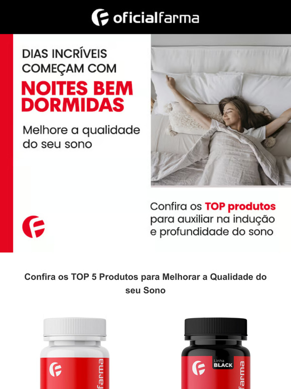 OficialFarma: Os 5 Melhores Avaliados para Melhora seu Sono! | Milled