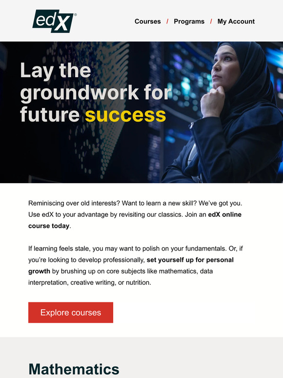 edX: Strengthen your fundamentals with edX | Milled