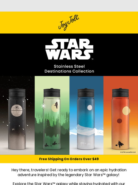 JoyJolt: Level Up Your Hydration with Star Wars™: JoyJolt's Newest ...
