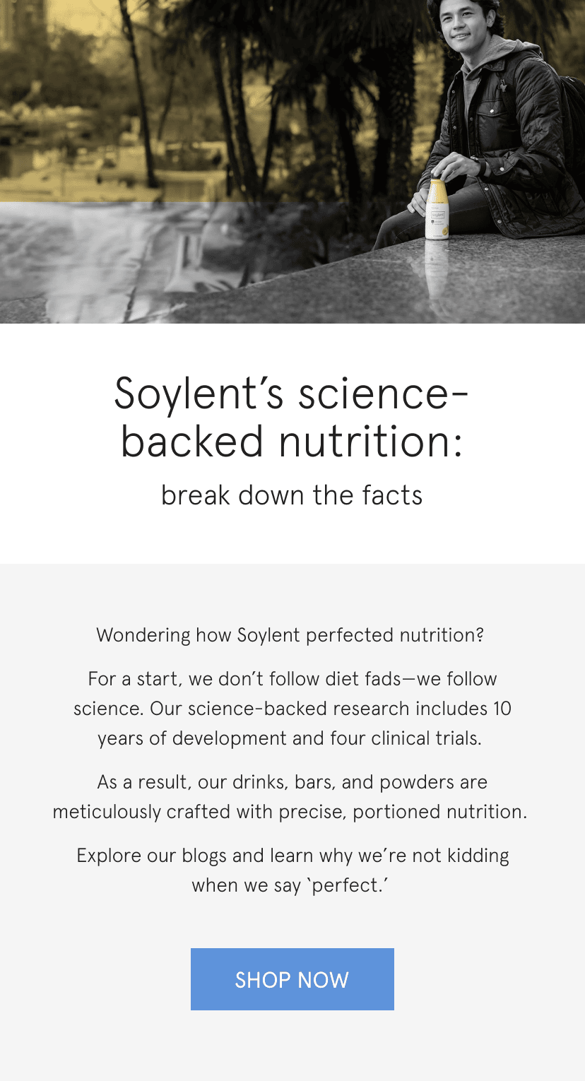 Soylent: nutrition, decoded: learn the science behind Soylent | Milled