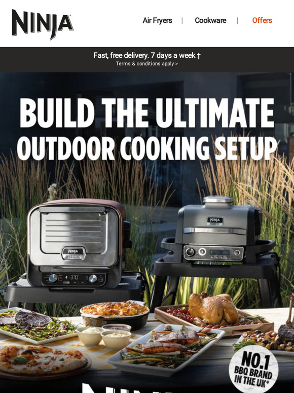 Ninja Kitchen: Build the ultimate Ninja Outdoor cooking setup 🌽🍗 | Milled