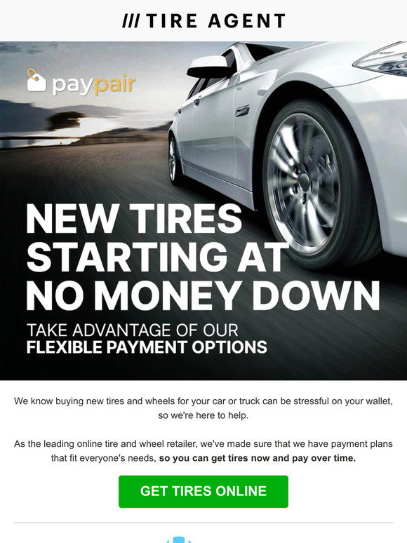Tire Agent: Get Tires Now and Pay in Installments | Milled